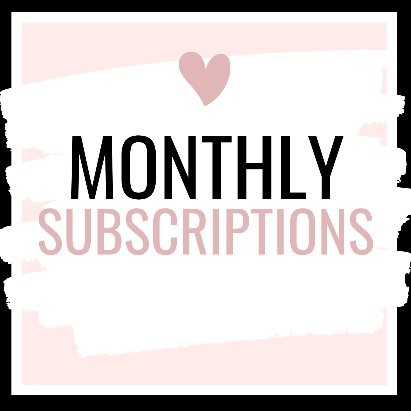 Monthly Subscriptions – PlannerChickDesigns