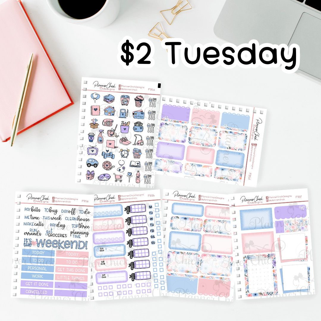 Planner Chick Designs Stickers – PlannerChickDesigns
