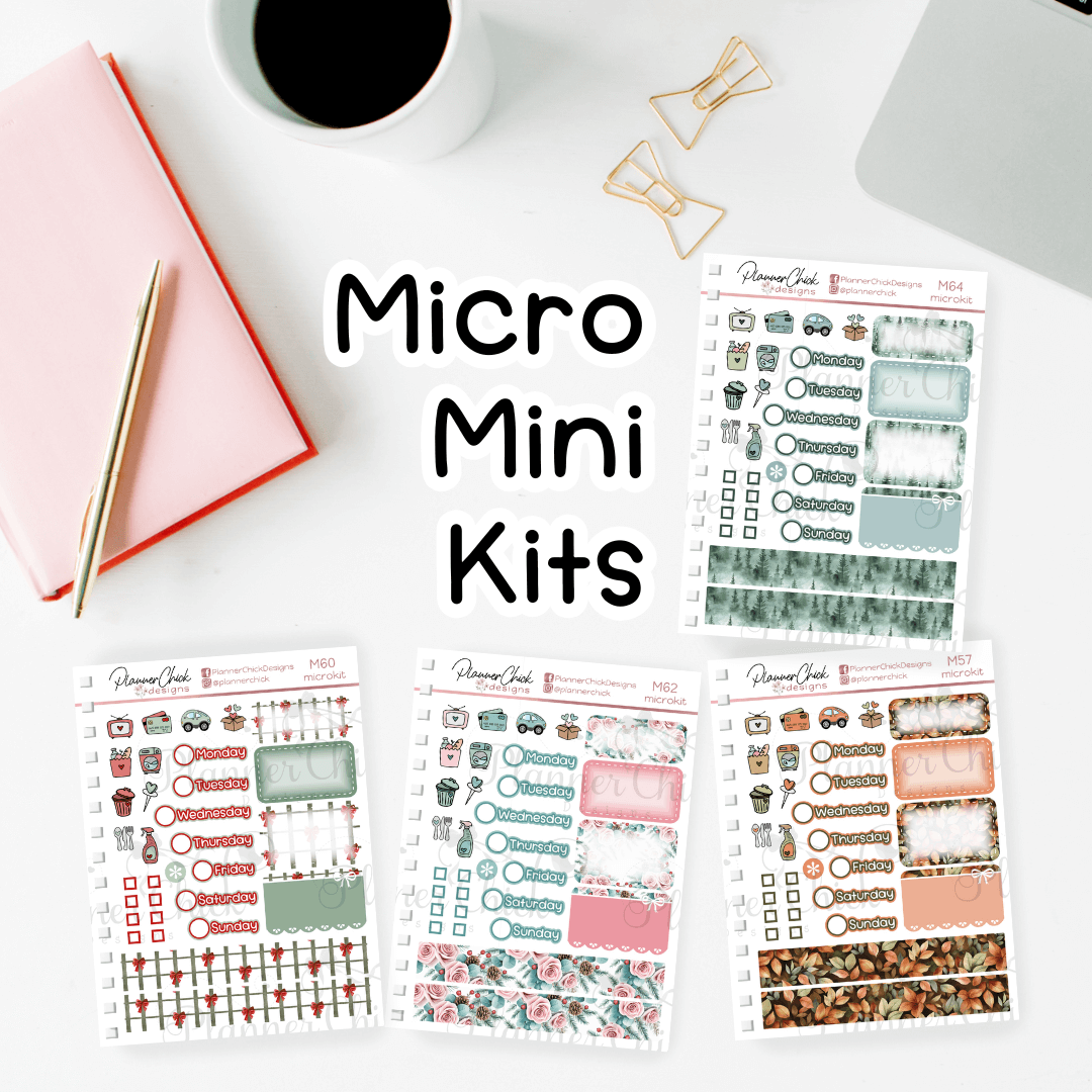 Micro Kits for Fall & Winter – PlannerChickDesigns