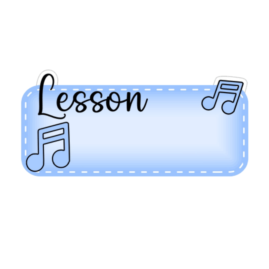 Music Lesson Planner Stickers – PlannerChickDesigns