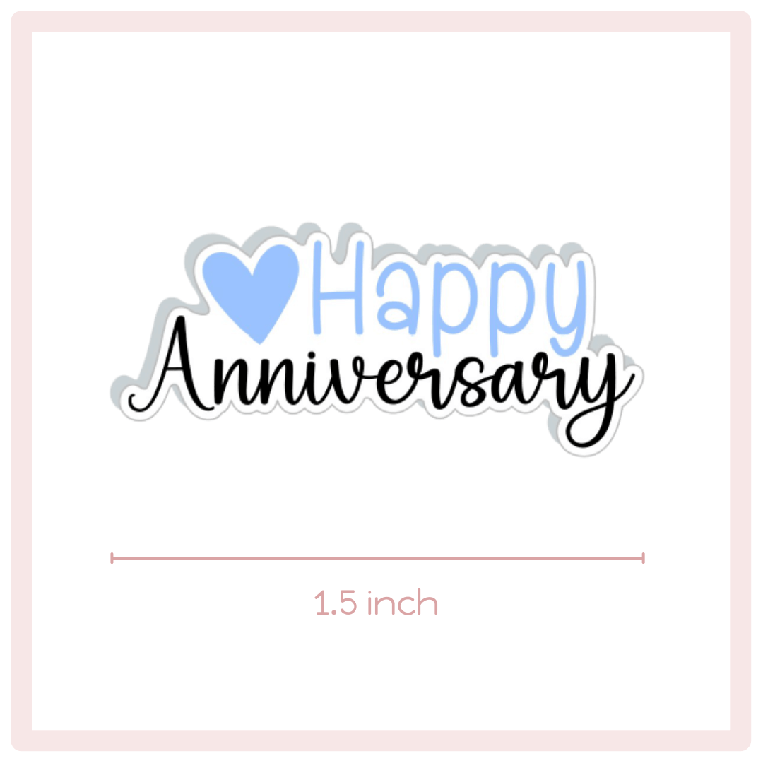 Happy Anniversary Stickers – PlannerChickDesigns