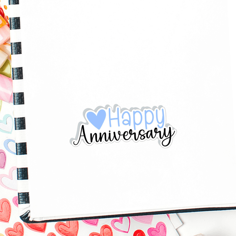 Happy Anniversary Stickers – PlannerChickDesigns