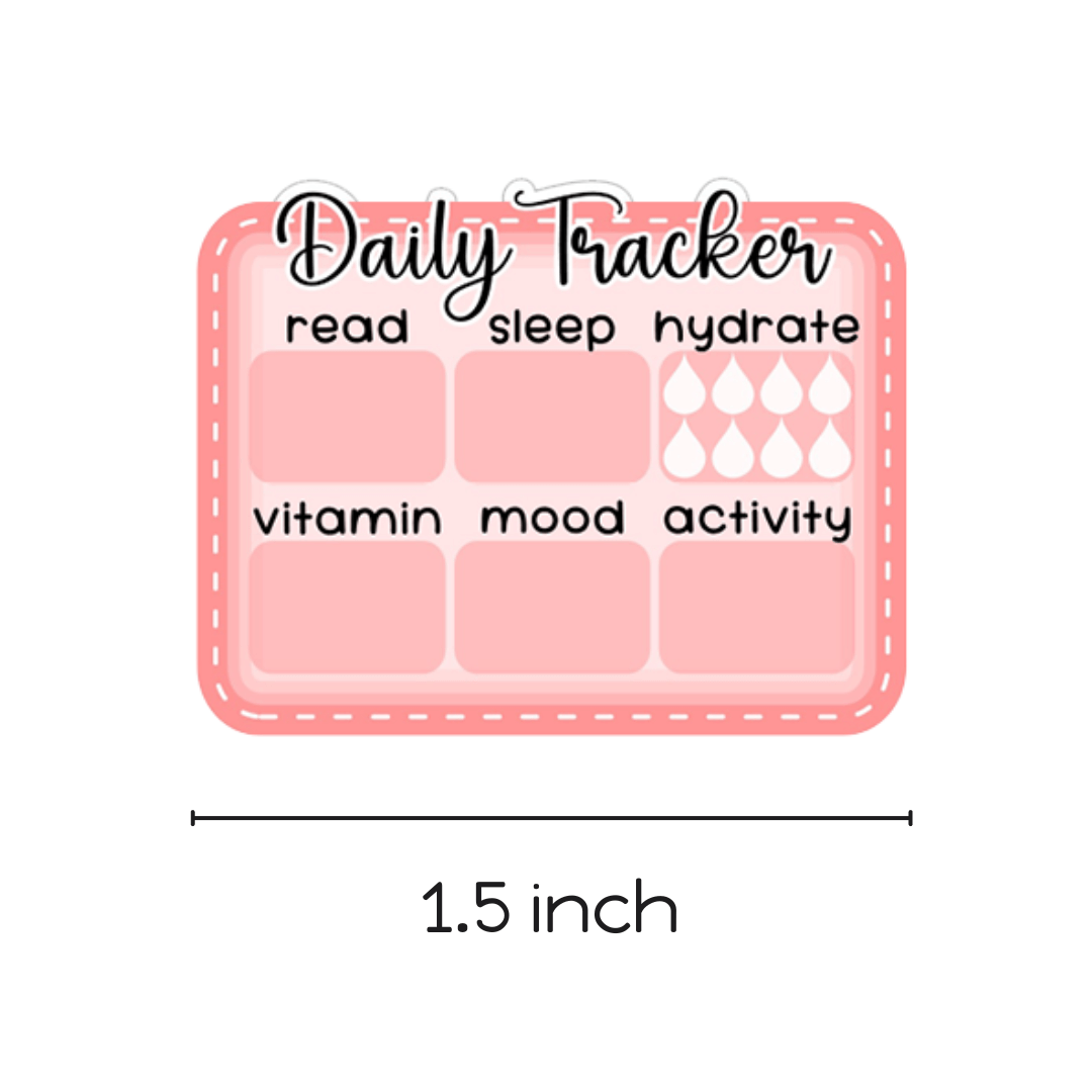 Daily Tracker Planner Stickers – PlannerChickDesigns