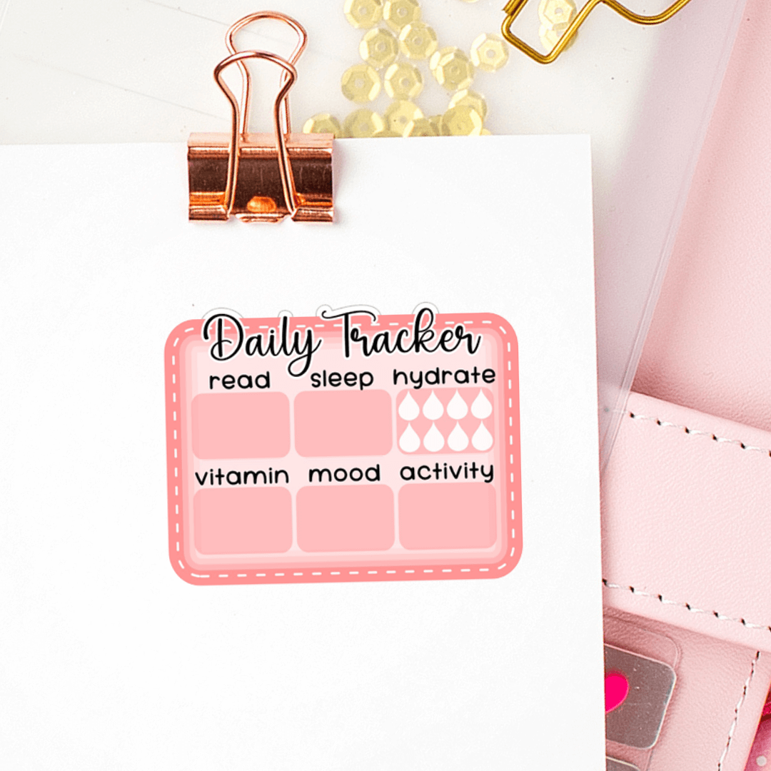 Daily Tracker Planner Stickers – PlannerChickDesigns