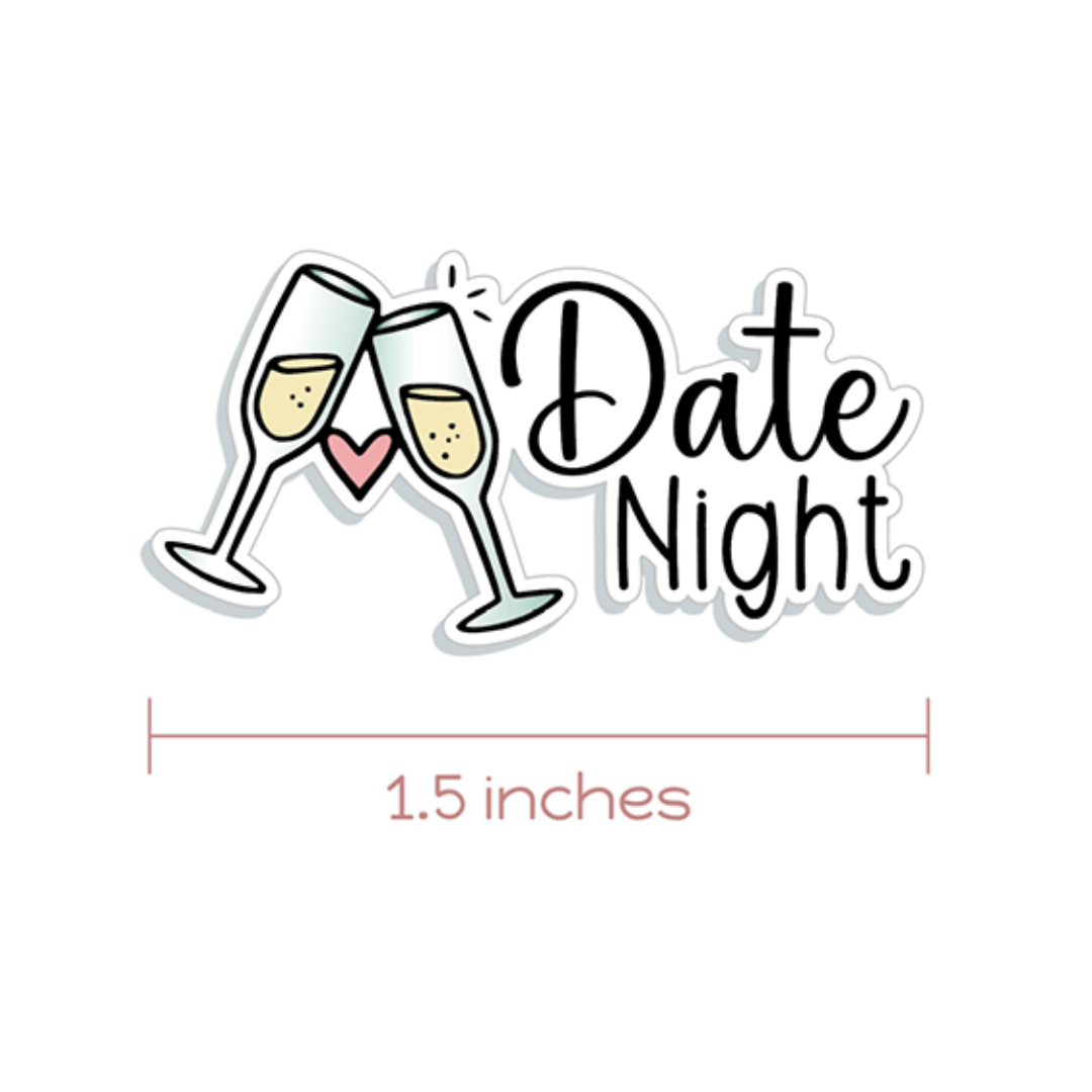 Date Night Planner Stickers – PlannerChickDesigns