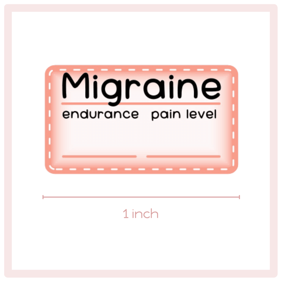 Migraine Planner Stickers – PlannerChickDesigns