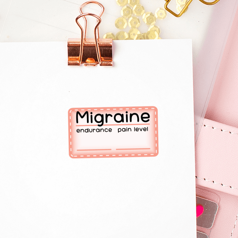 Migraine Planner Stickers – PlannerChickDesigns