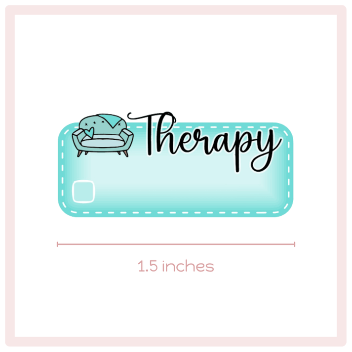 Therapy Planner Stickers – PlannerChickDesigns