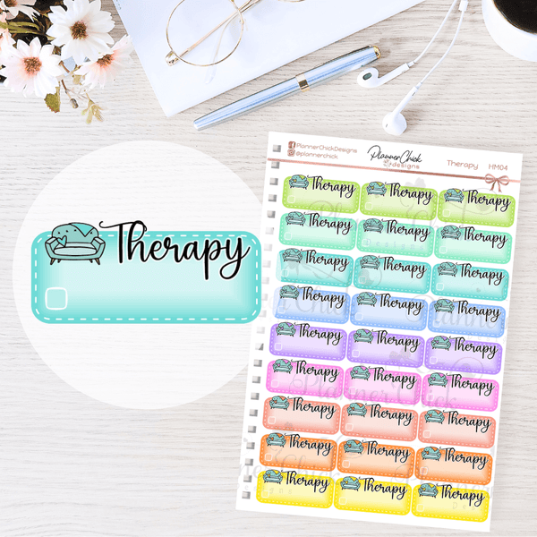 Therapy Planner Stickers – PlannerChickDesigns
