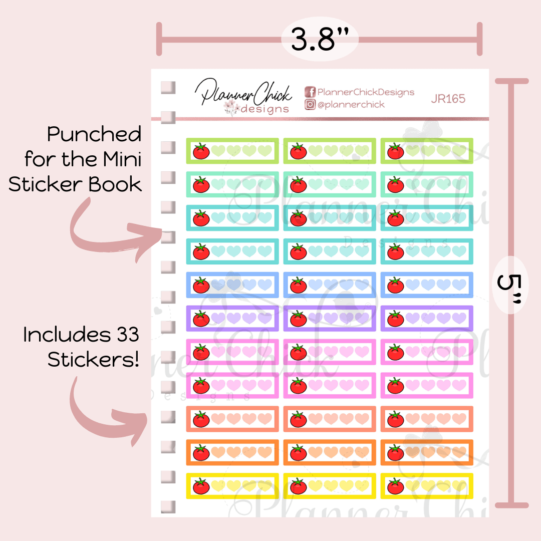 Pomodoro ~ Mini Stickers – PlannerChickDesigns