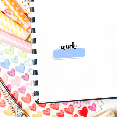 Mini Stickers ~ Work Hours – PlannerChickDesigns