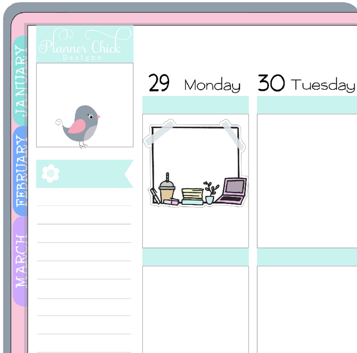 Doodle & Hand Drawn – PlannerChickDesigns