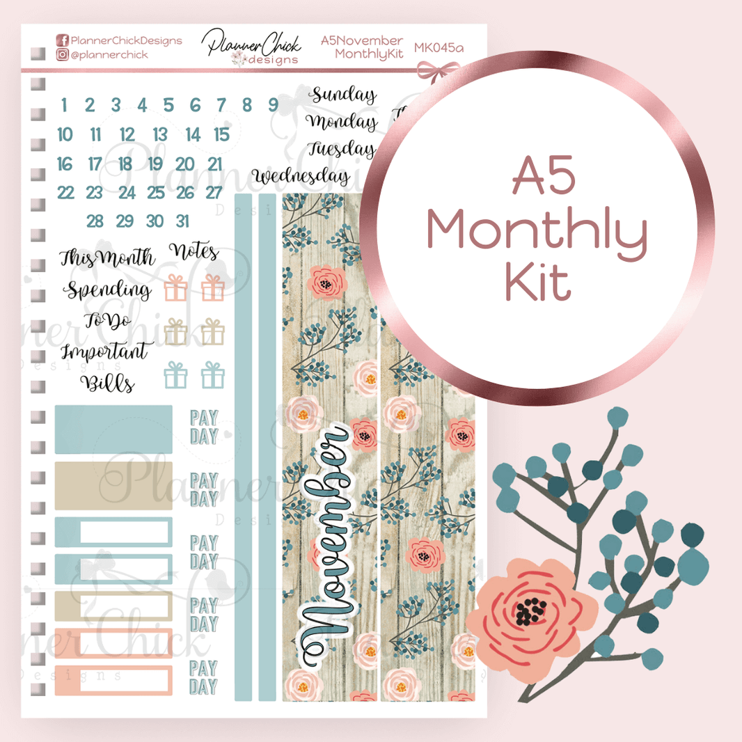 Planner Chick Designs' Monthly Kits – PlannerChickDesigns